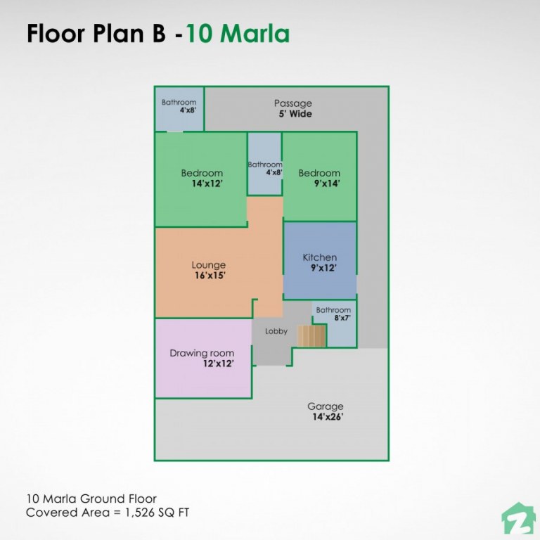 10 Marla House Design: Floor Plans, Dimensions & More | Zameen Blog