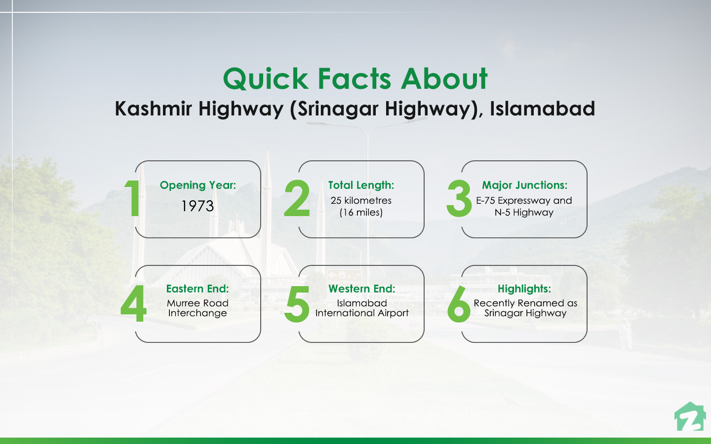 All About Kashmir Highway, Islamabad (Srinagar Highway) | Zamen Blog