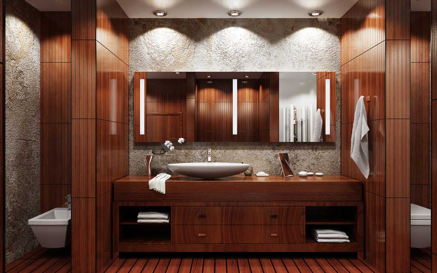 Easy & Simple Ways to Use Wood in the Bathroom | Zameen Blog