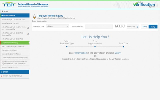Your Guide to FBR Online Verification Services | Zameen Blog