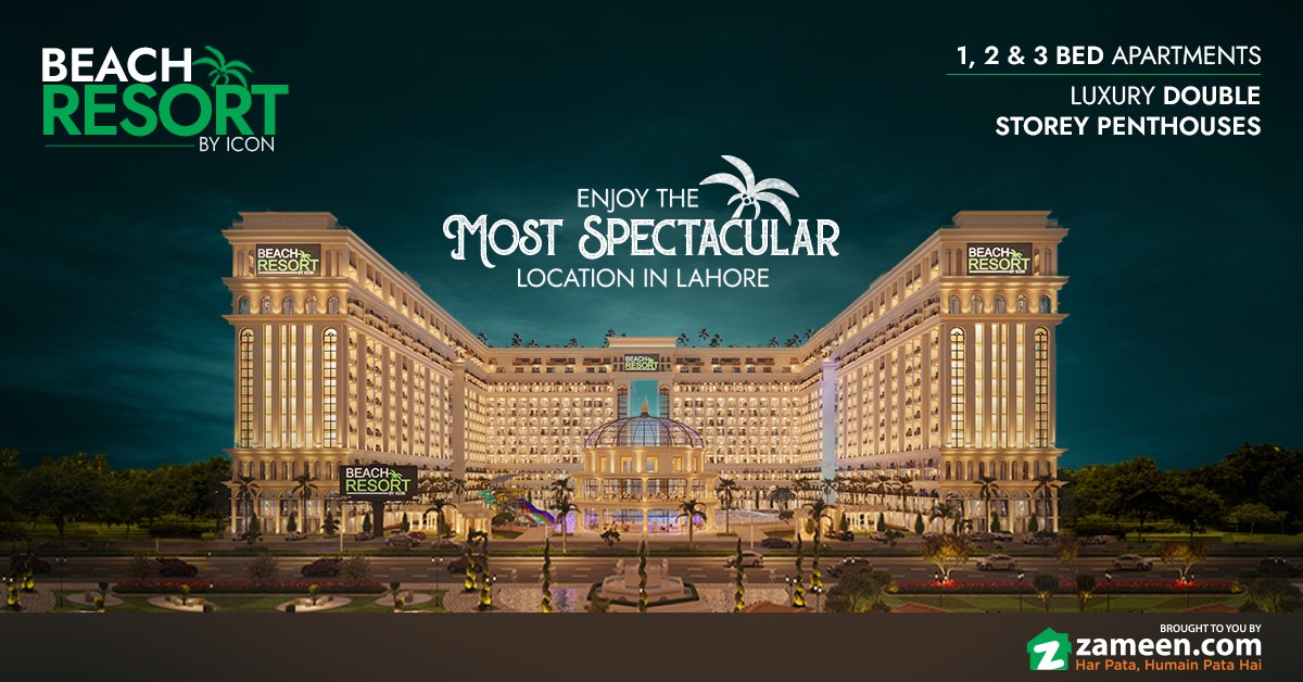 Beach Resort by Icon, Lahore: Payment Plan | Zameen Blog