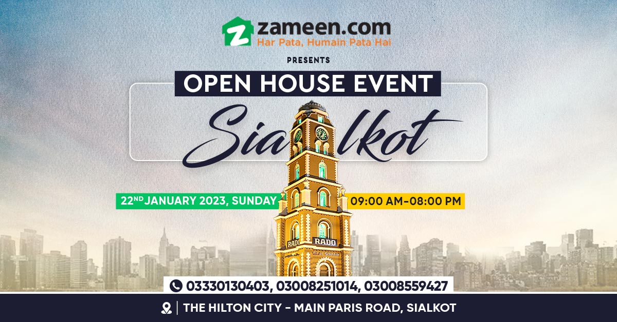 Open House Event in Sialkot – January 2023 | Zameen Blog