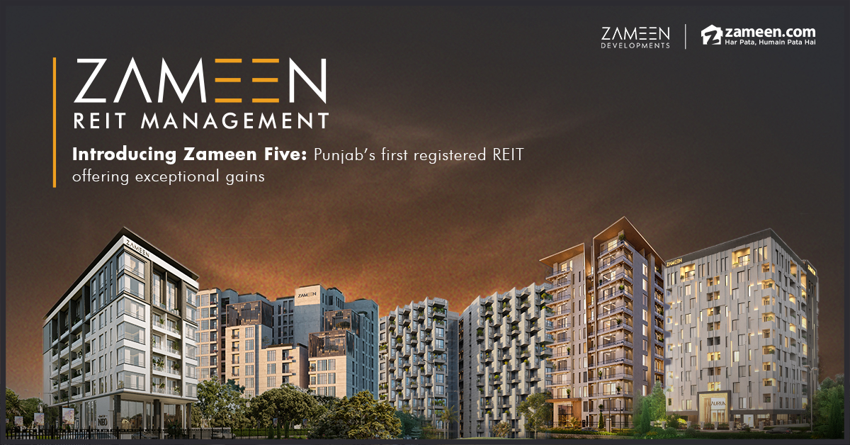 Zameen Five - The First Registered REIT of Punjab