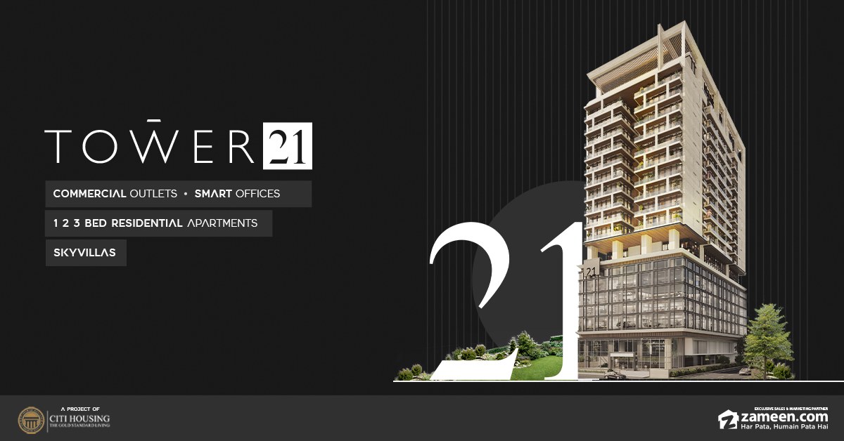 Tower 21: Why This Investment Shines Bright in Gulberg, LHR
